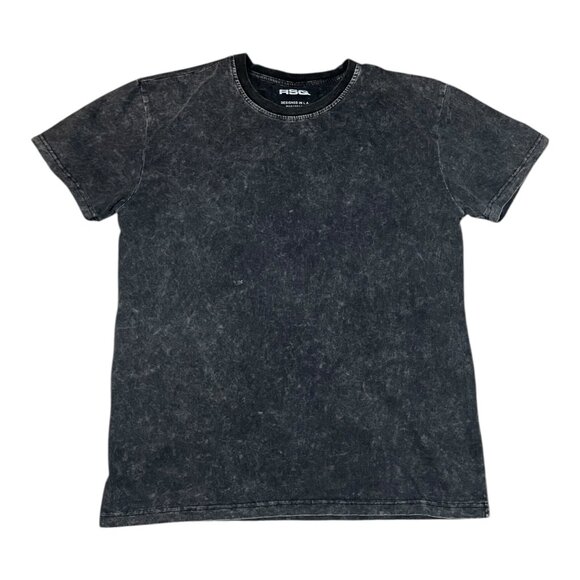 RSQ | Shirts | Rsq Black Acid Wash 0 Cotton Tshirt Size Small Oversized ...